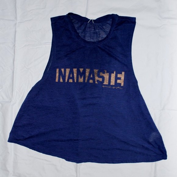 Spiritual Gangster | Tops | Spiritual Gangster Namaste Crop Tank | Poshmark